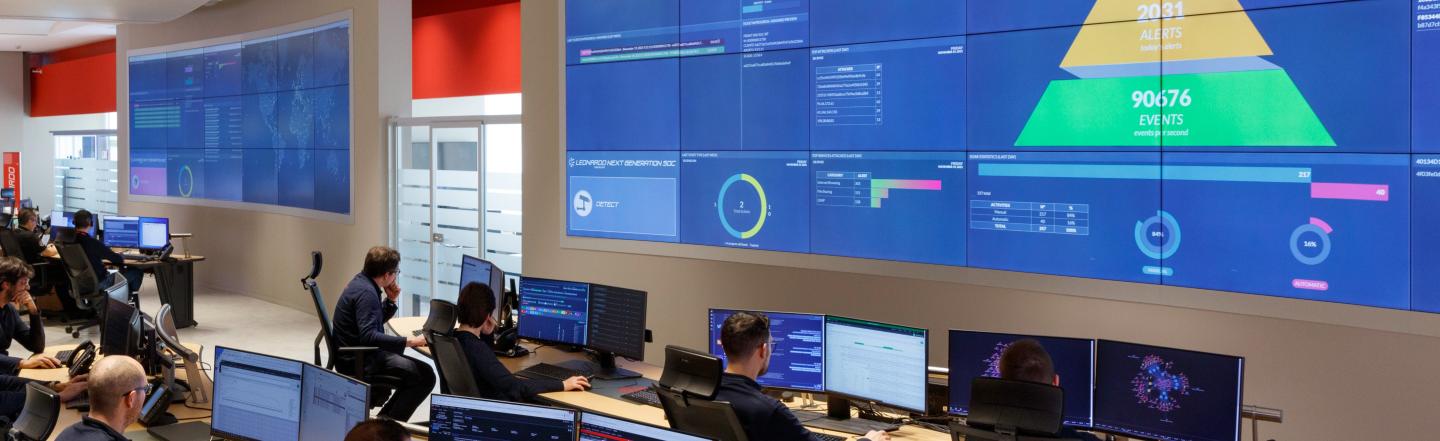Security Operation Centre: defence against cyber threats | Leonardo
